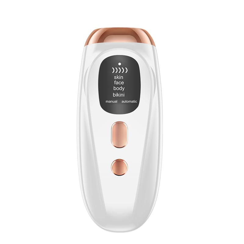 LANAFARA Laser Hair Removal,Painless At-Home IPL Hair Removal for Women and Men for Face Armpits Legs Arms Bikini Line, white