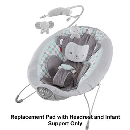 Replacement Seat Pad/Cushion/Cover for Fisher Price Sweet Surroundings Monkey Deluxe Bouncer (Model DTH01)