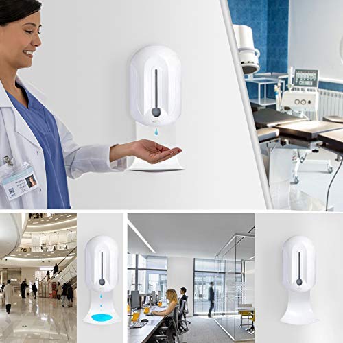 Drip Tray for Wall mounted Soap Dispenser, Prevent Dripping and Spraying, Dispenser Stand,Soap Dispenser Bracket, Soap dispenser water tray,Soap Dispenser Drip Tray,Detergent cup holder(Color : White)