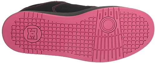 DC Women's Manteca 4 Low Skate Shoe, Battleship/Crazy Pink, 9.5