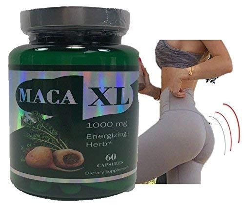 Maca Capsules Original Pill Shape Buttocks Bigger Butt Booty Shaper Super MACAXL Get a Bigger Booty
