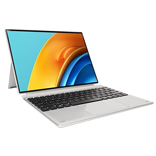 Dpofirs 2 in 1 Laptop 12.3in, 12GB 256GB SSD Windows11 Laptop, for Intel J4125 2.00GHz (Up to 2.7GHz), for Intel UHD Graphics 600, Mini HDMIx1, WiFi