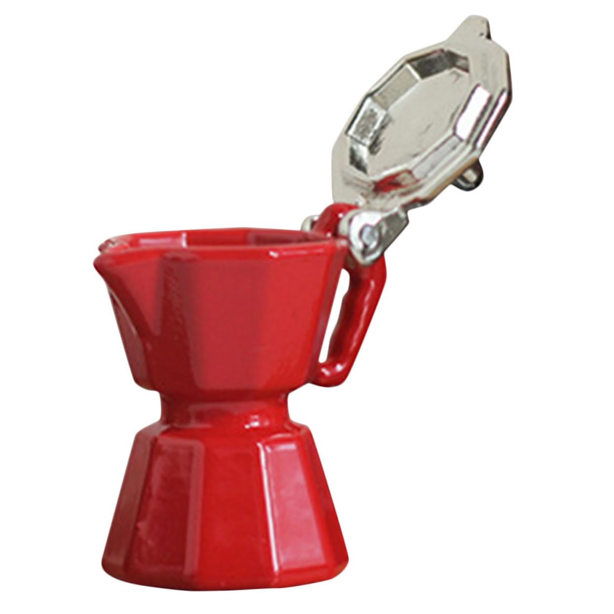 COHEALI decor coffee pot coffee makers Mini Coffee Machine Model Micro-scene Adornment Mini Kitchen Coffee Machine Mini House Appliances household Accessories furniture Ob11 alloy