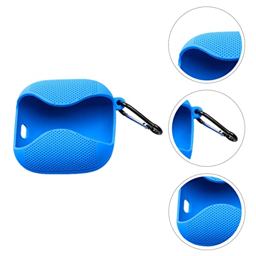 Gatuida ser of 3 Earbud Case Cover Anti- Lost Earbud Case Shockproof Earbud Case Carrying Case Carabiner Earphone Carrying