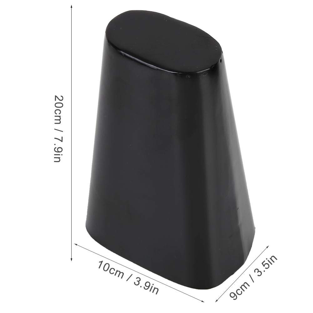 Percussion Cowbell,6 Inch Metal Percussion Musical Handheld Kit Drum Set Cowbell Instrument Accessories