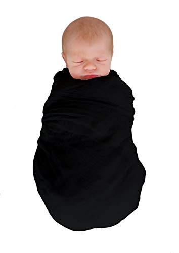 Cute New York Muslin Cotton Blanket (Black/Red)