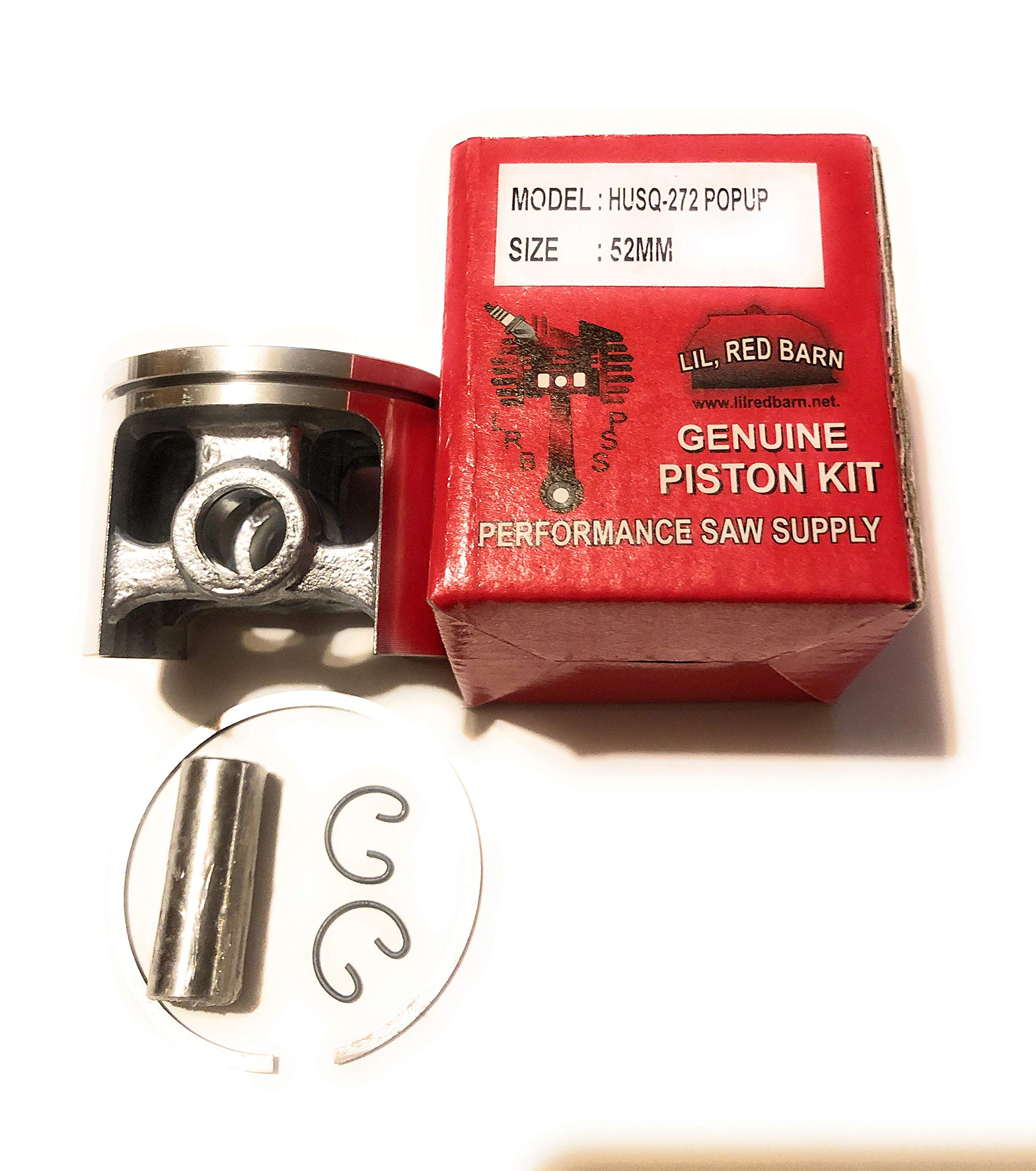 Compatible with Husqvarna 272XP, 272 52mm Pop Up Piston Kit Extra Power High Compression 2 DAY STANDARD SHIPPING TO ALL 50 STATES!