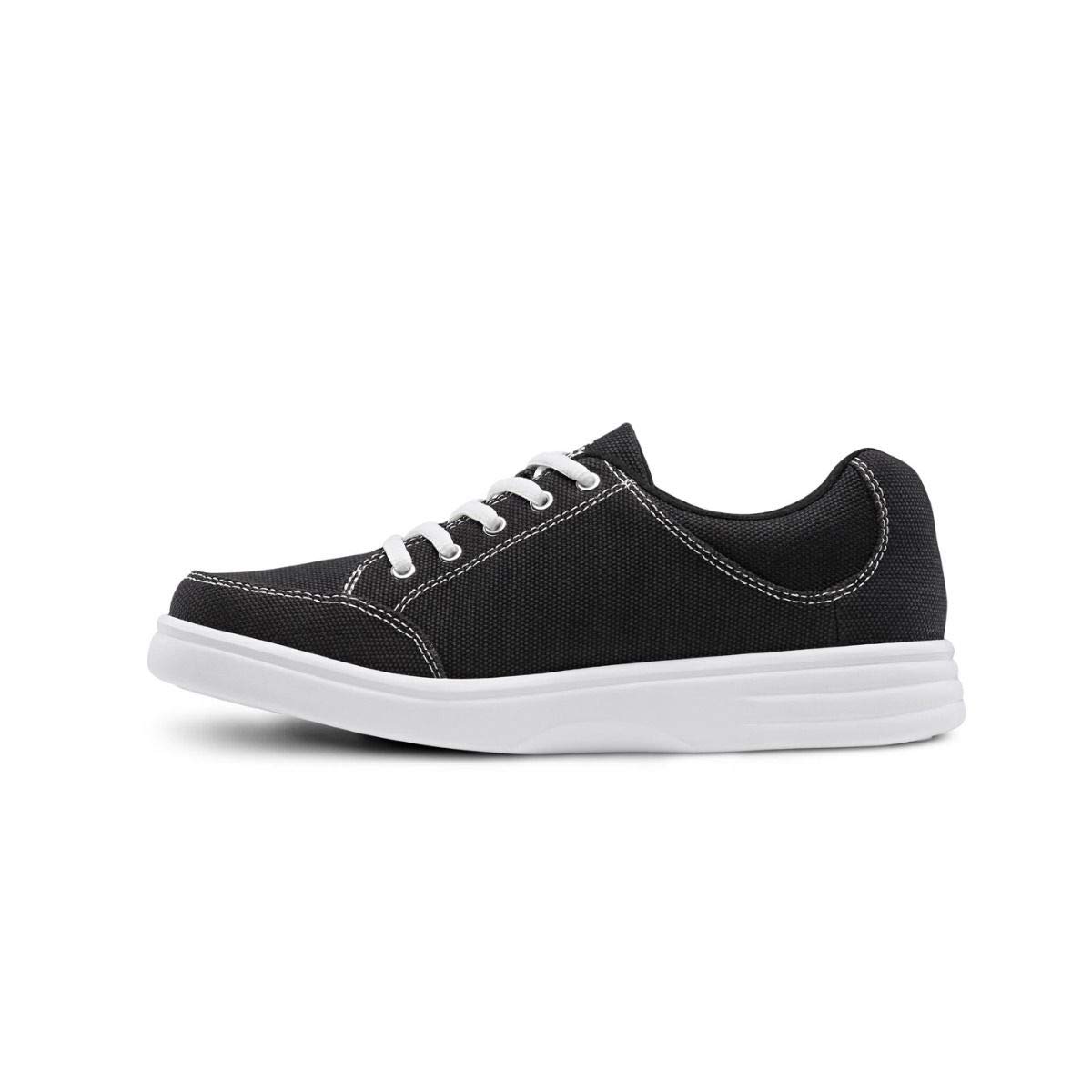Dr. Comfort Riley Women's Extra Depth Therapeutic Shoes-Removable Insoles-Foot Care-Athletes-Walking-Shoes for Women: Midnight 6.0 Medium (A-B) Lace