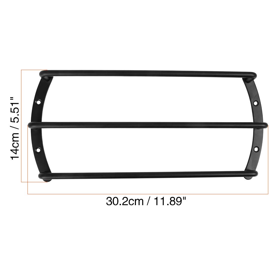 X AUTOHAUX 2pcs 10 Inch Metal Auto Car Bar Grille Speaker Subwoofer Grill Cover Protector