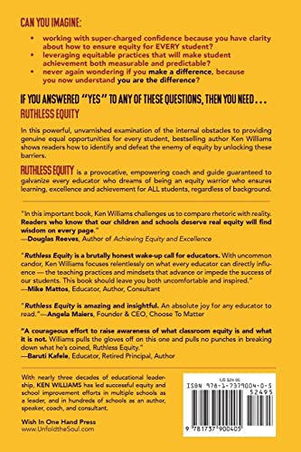Ruthless Equity: Disrupt the Status Quo and Ensure Learning for ALL Students