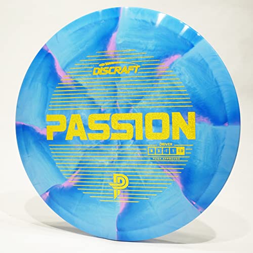 Discraft Paige Pierce Passion (ESP) Fairway Driver Golf Disc, Pick Your Disc 173-174G Pink and Blue Swirl