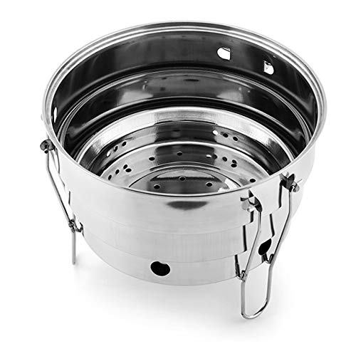 Charcoal Grill Outdoor Mini BBQ Grill Stainless Folding Barbecue Accessories Portable Cooking Tools for Camping