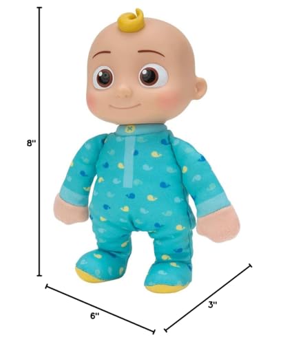 CoComelon 8-Inch JJ Little Plush - Adorable Bedtime Onesie -