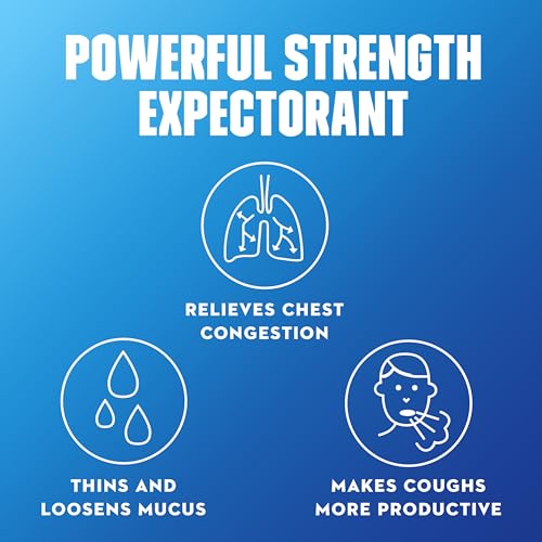 Chest Congestion, Mucinex 12 Hour Extended Release Tablets, 68ct, 600 mg Guaifenesin Relieves Chest Congestion Caused by Excess Mucus, #1 Doctor Recommended OTC Expectorant
