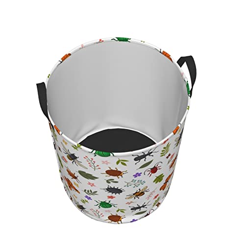 Insect Laundry Hamper Cute Laundry Baskets Large Boys Girls Clothes Hampers Animals Organizer Hamper Dirty Clothes