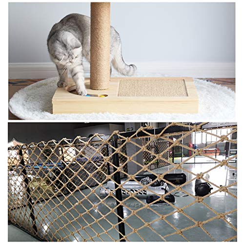 Tenn Well Braided Jute Rope, 25 Feet 11mm Thick Twine Rope for Crafting, Cat Scratching, Gardening, Bundling and Macrame Projects