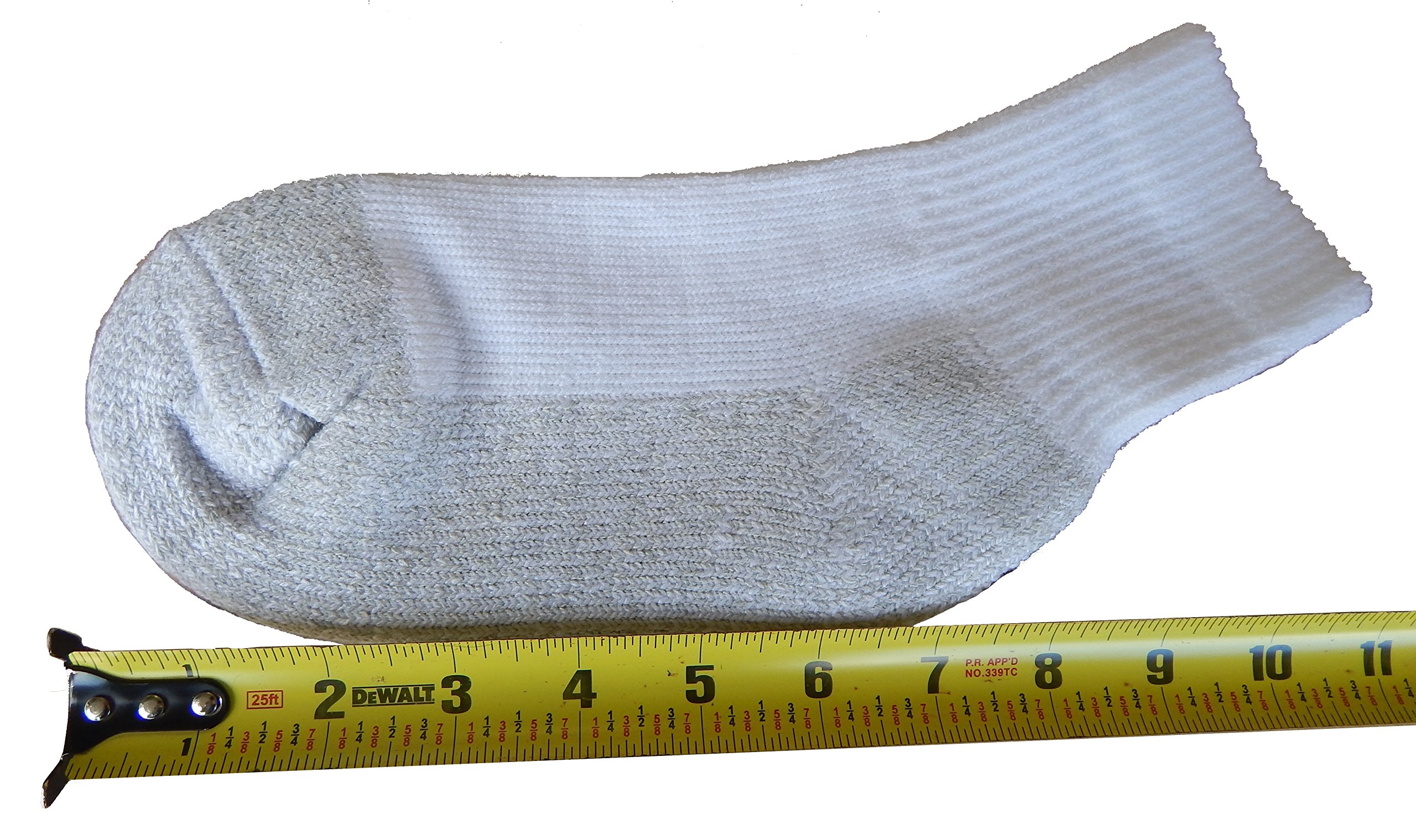 Cushees Thick Ankle Socks, 3-pack (Large)