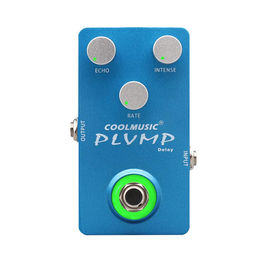 Coolmusic C-DE01 Guitar Delay Pedal Bass Delay Effect Pedal