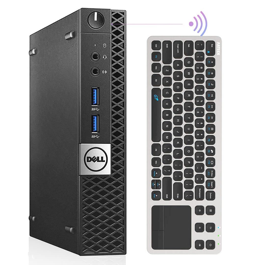 Dell Mini PC Windows 10 Pro, OptiPlex 7040 Mini Computers,i7 6700T Desktop,32GB Ram 512GB M.2 NVMe M.2 SSD Micro PC,AX210 Built-in WiFi 6E,HDMI Dual 4K Monitor Support (Renewed)