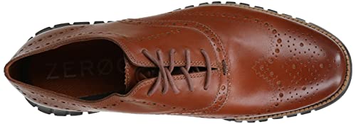 Cole Haan Men's Zerogrand Wing OX Oxford, british tan leather/java, 11 M US