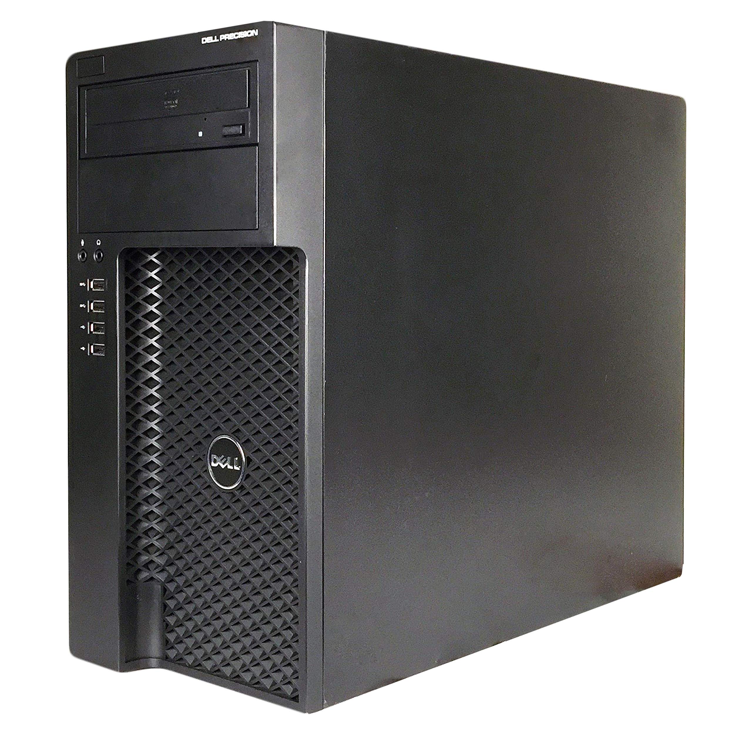 Dell Precision T1650 Tower Desktop PC, Intel Quad Core i7-3770 up to 3.9GHz, 16G DDR3, 1T, DVD, WiFi, BT 4.0, Windows 10 64 Bit-Multi-Language Supports English/Spanish/French(Renewed)