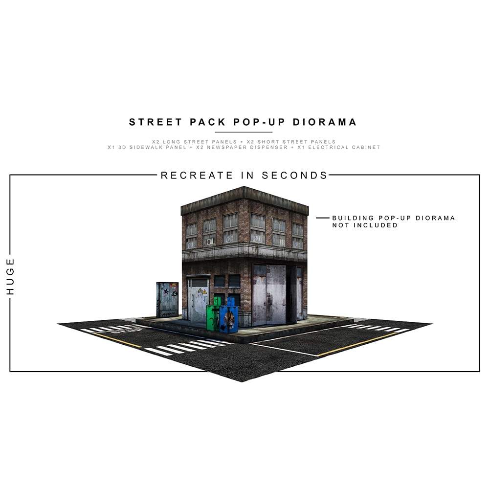 Extreme Sets Street Pack POP-UP 1/12 Scale Display Pack