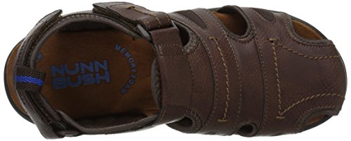 Nunn Bush Men's Rio Grande Closed Toe Fisherman Sandal, Tan, 10 W US