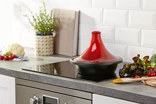 Le Creuset Enameled Cast Iron Moroccan Tagine, 2.5 qt., Cerise