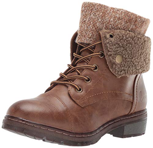 Coolway Women's Betta Hiking Boot, Leather, tan, 37 Medium EU (6-6.5 US)