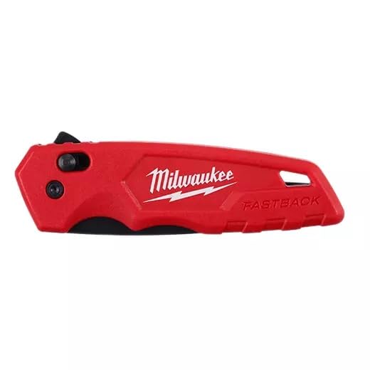 LRYXYY 48-22-1530 For Milwaukee Tool FASTBACK Stainless Steel Spring Assisted Folding Knife