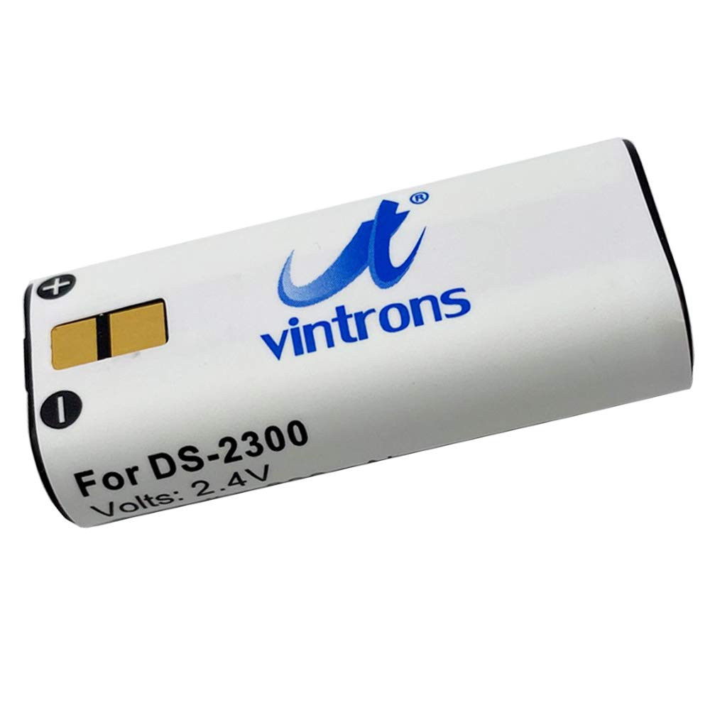 VI VINTRONS BR-402, BR-403 Battery Replacement for Olympus DS-2300, DS-3300, DS-4000, DS-5000, DS-5000ID, (2.4V, 800mAh, BR-402, BR-403 Battery)