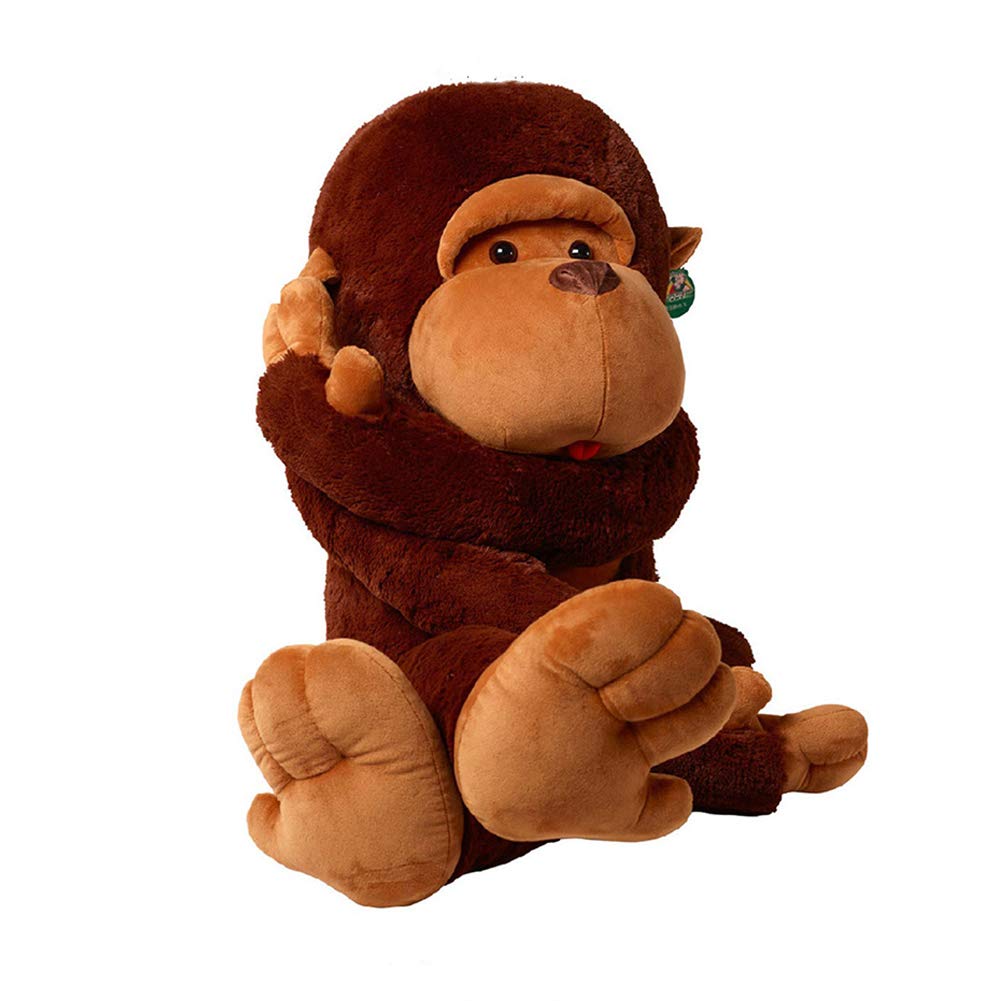 YunNasi Large Stuffed Monkey Giant Monkey Stuffed Animal Big Stuffed Gorilla Plush Toy Gifts for Kids and Girlfriends (43.3 Inches)