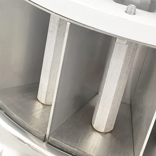 TECHTONGDA Commercial Dough Divider Rounder Machine Desktop 12PCS Manual Dough Cutter Hydraulic Bread Bakery Lump Spacer Dough Dividing Machine 90-480g/pcs