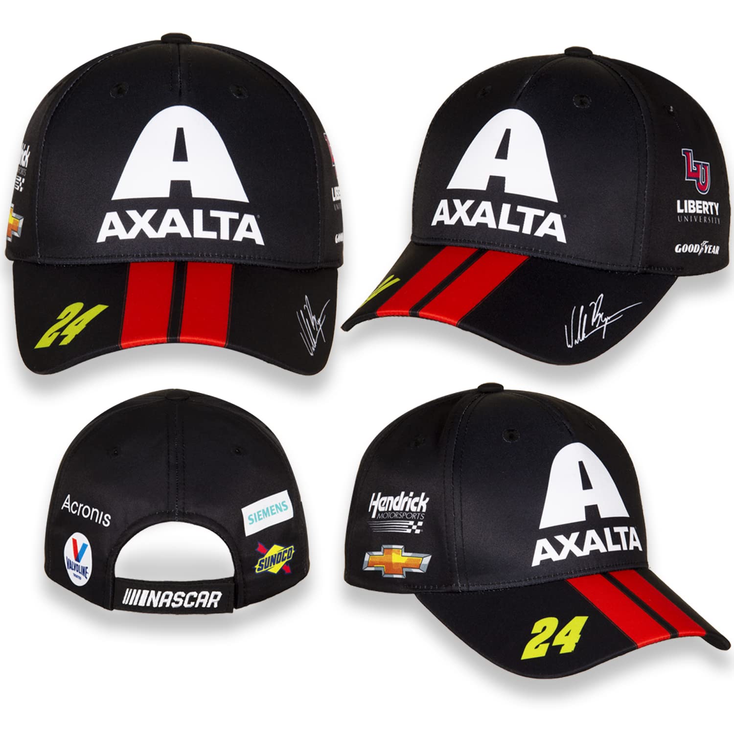 Checkered Flag Sports NASCAR 2022 Adult Driver/Sponsor Uniform Adjustable Hat/Cap-William Byron #24