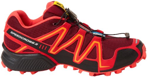 Salomon womens Speedcross 3 W-w trail runners, Bordeaux, 6.5 US