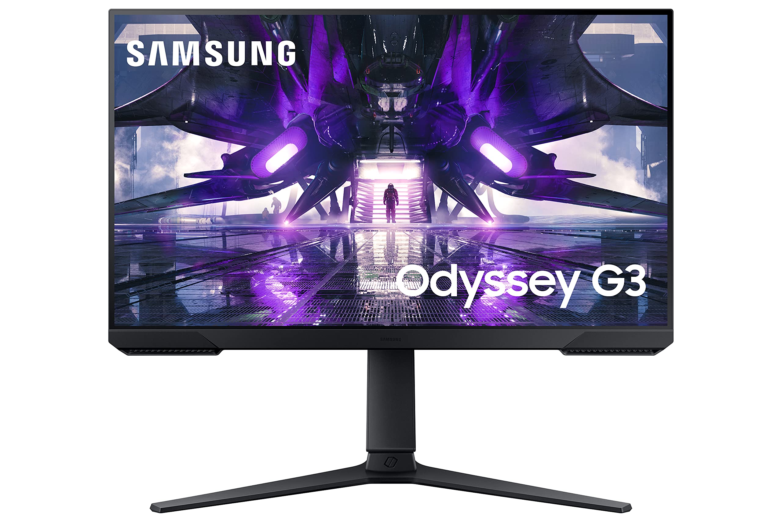 SAMSUNG 27” Odyssey G30A Gaming Computer Monitor, FHD LED Display, 144Hz, 1ms, FreeSync Premium, Adjustable, Borderless Design, LS27AG302NNXZA, Black (Renewed)