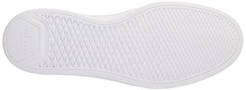 Cole Haan Men's GRAND CROSSCOURT MODERN PERFORATED SNEAKER, OPTIC WHITE/PEACOAT, 8.5