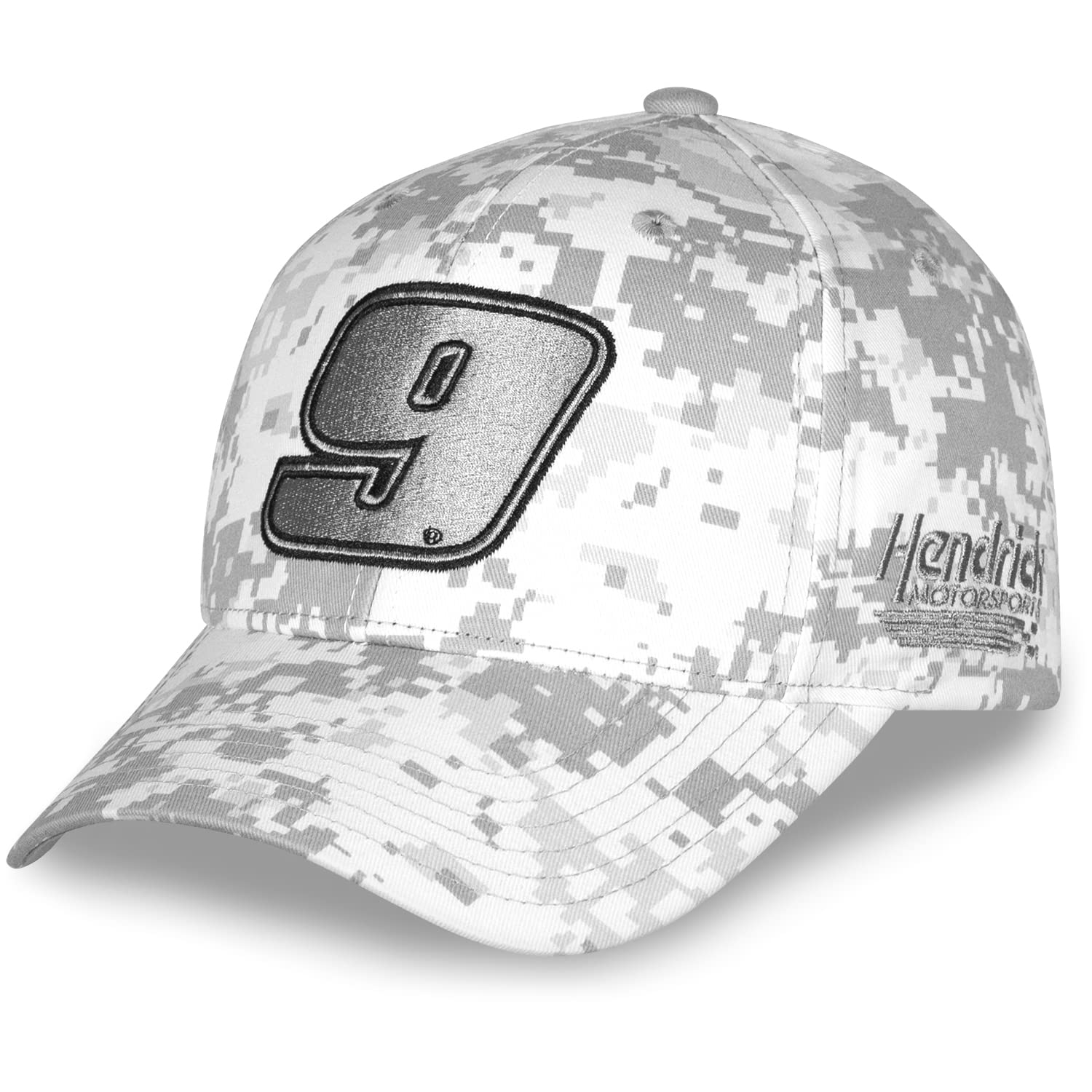 Checkered Flag Sports Chase Elliott 2022#9 Digital Camo Gray NASCAR Snapback Hat