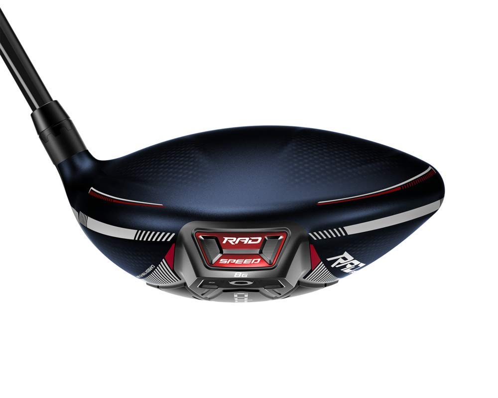Cobra Golf 2021 Radspeed Driver Matte Peacoat-Red (Men's Left Hand, Fujikura Motore XF3, Reg Flex, 9), Standard