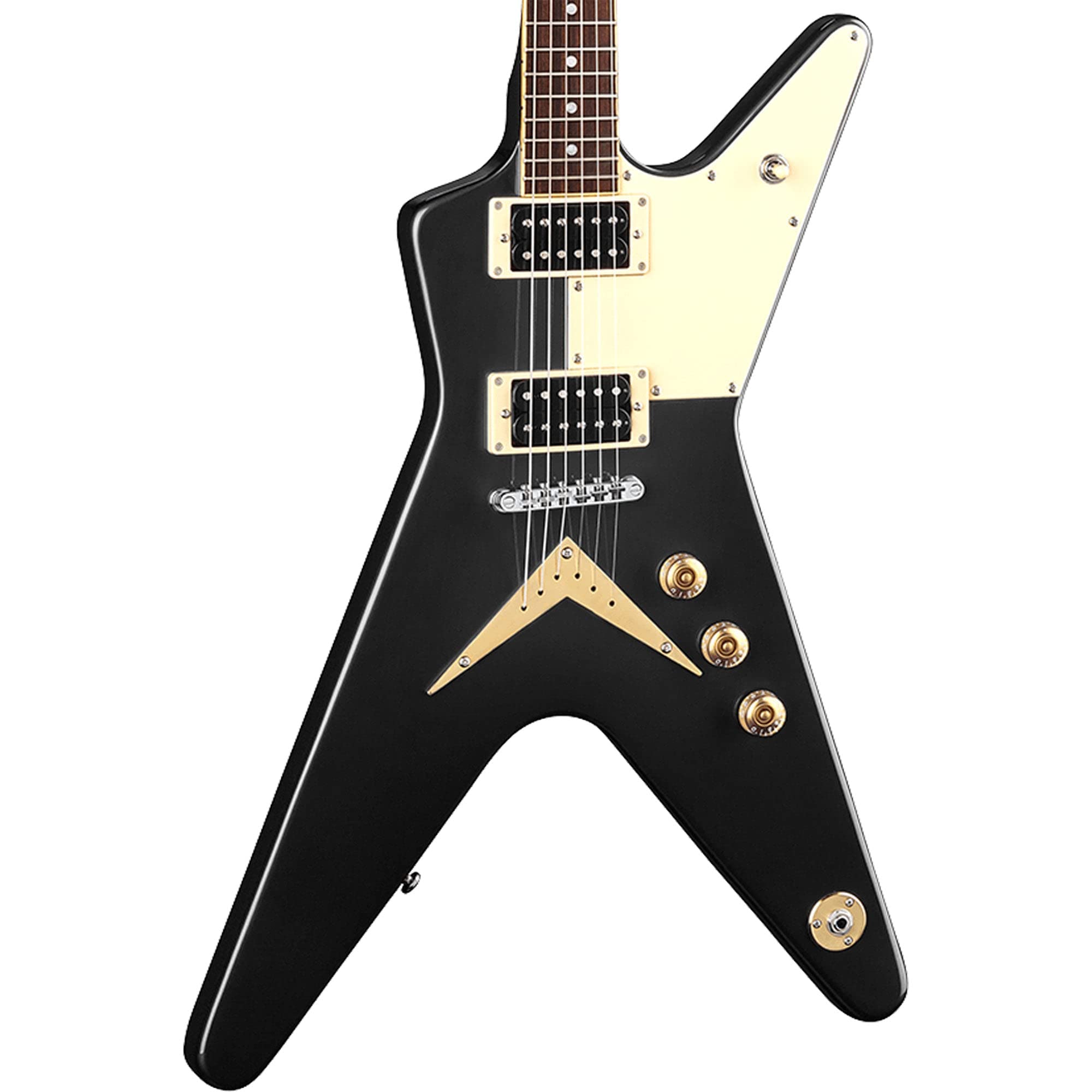 Dean ML 79 Standard w/Half PG Classic Black Electric Guitar