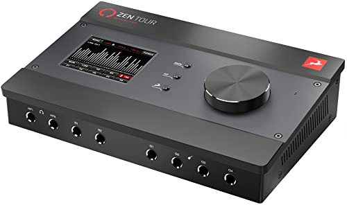 Zen Tour Synergy Core 18 x 26 Desktop Thunderbolt 3 and USB Audio Interface with Onboard FX DSP Audio Processor, Podcast suitable- Antelope Audio