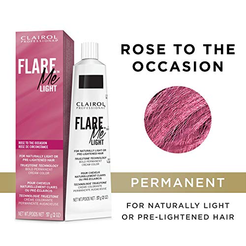 Clairol Professional Flare Me Hair Color Light Rose to the Occasion, 2 oz