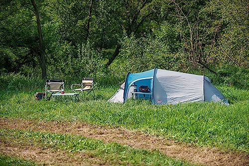 Coleman Cortes 3 Tent, 3 Man Tent, 1 Bedroom Hiking Tent, Absolutely Waterproof Lightweight Camping Tent with Sewn-in Groundsheet, Blue