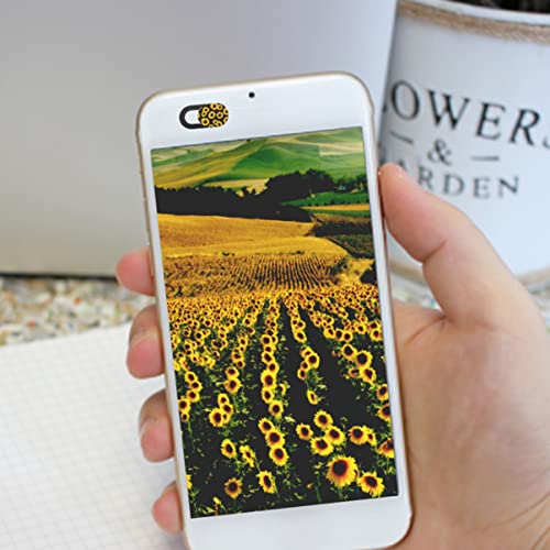 DIKACA Ipads 12 pcs Printed Your Webcam Universal Lens Sunflower Computer Lid Thin Visual Laptop Ultra- Ultra-Thin Slide Prvacy Slider Cover Privacy Camera Webcam Cover Webcam Cover Webcam Cover