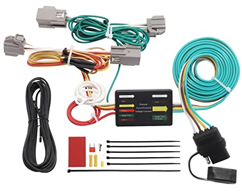 Oyviny 4 Way Trailer Wiring Harness 56093 for 2011-2019 Ford Taurus/2013-2016 Lincoln MKS/2020-2023 Ford Explorer