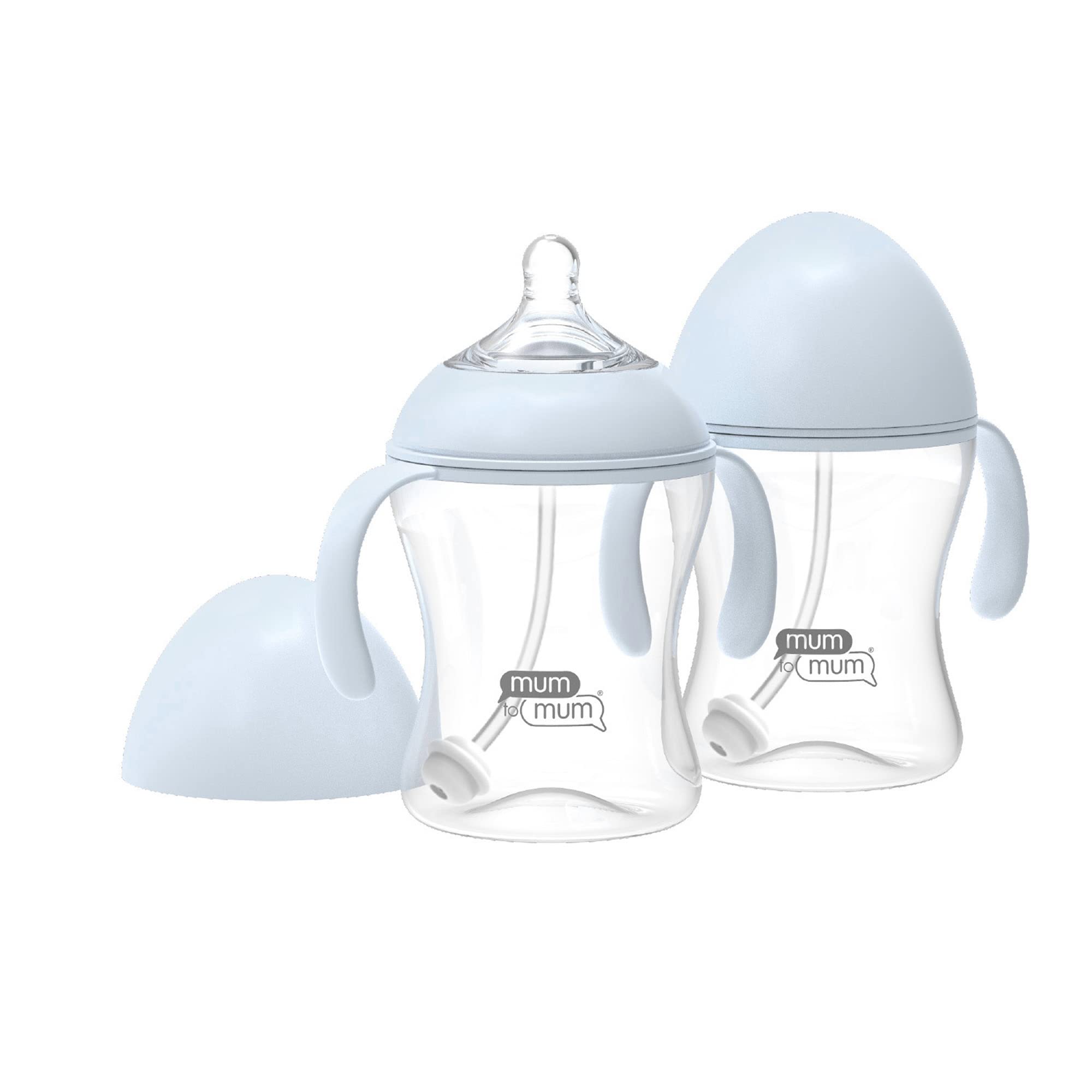 MUM TO MUM β+β Flow Rate Nipples for 12+ Months, 3 Pack
