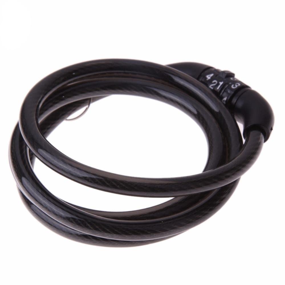 Code Cable Lock Cycling Bicycle Combination Bike Chian Lock Alloy Bike Steel Wire Anti-Theft Security Password Padlock