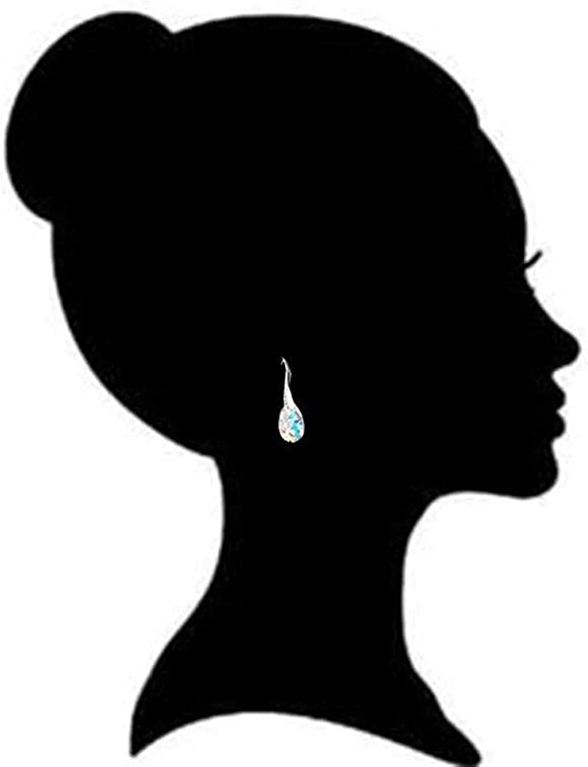 Dangle Earrings for Women Crystal Dangle Drop Earrings Colorful Crystal Earrings for Girls Professional and Fashion