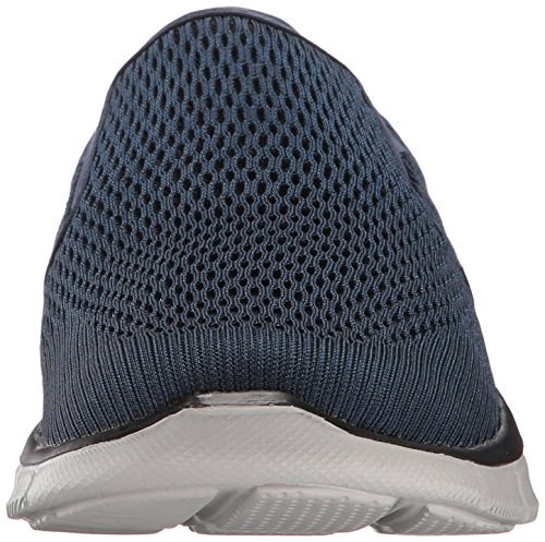 Skechers mens Equalizer Double Play Wide Slip On Loafer, Navy, 12 Wide US