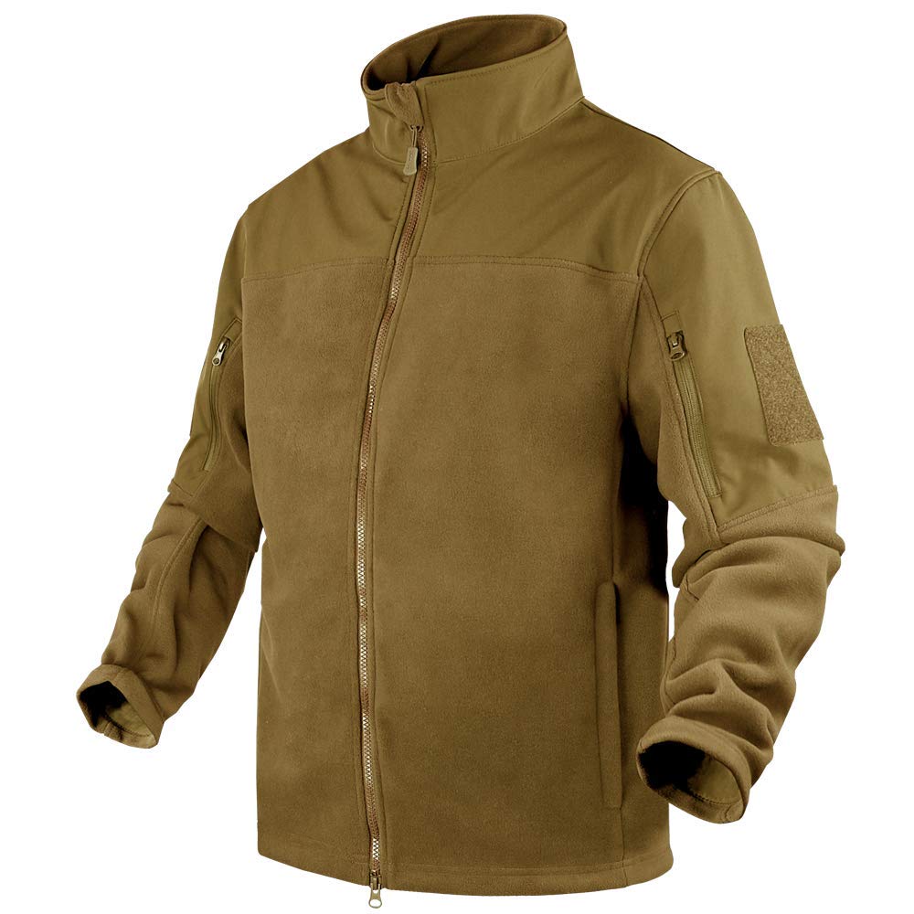 Condor Elite 101096-003-L Bravo Fleece Jacket TAN, L